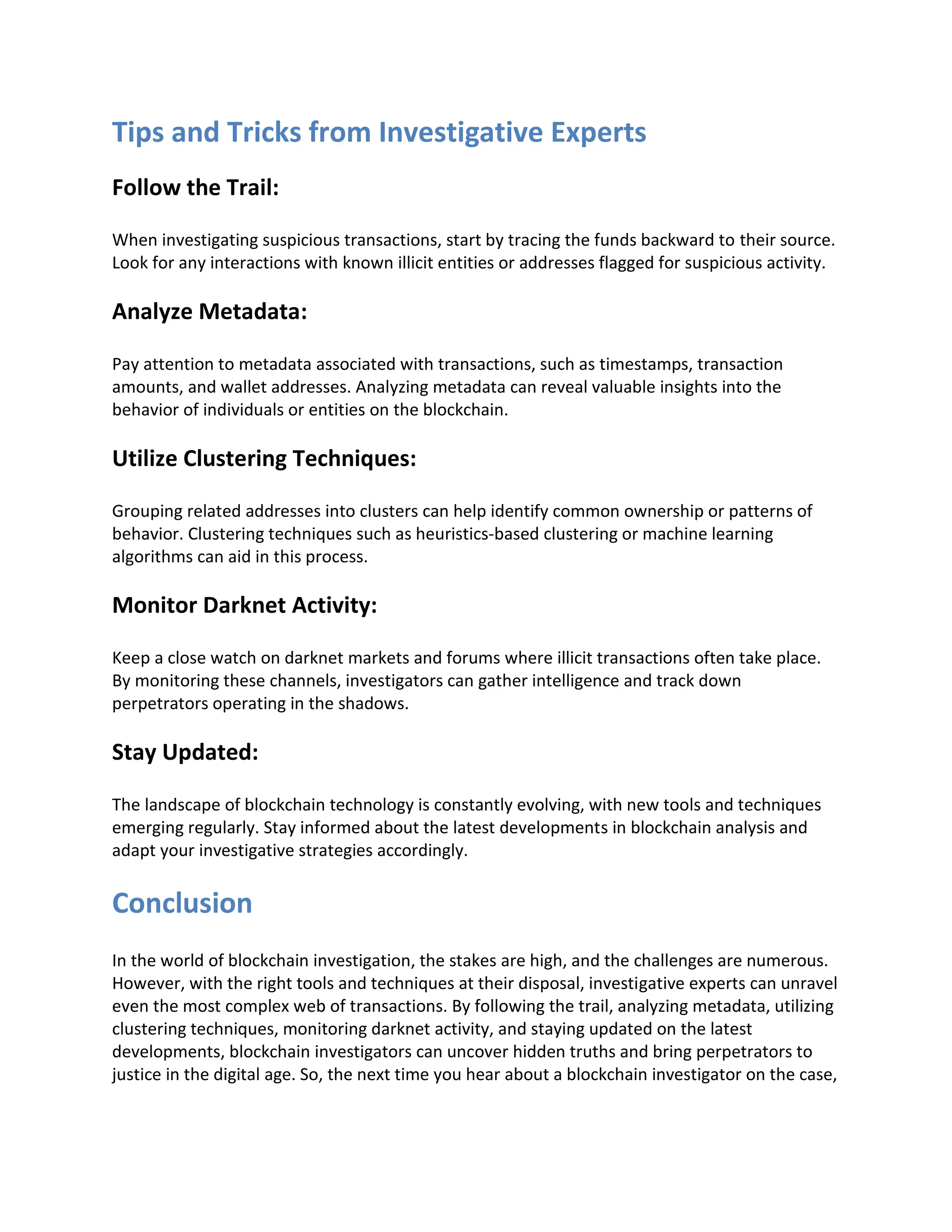 Blockchain Analysis Tools: Tips and Tricks from Investigative Experts.pdf