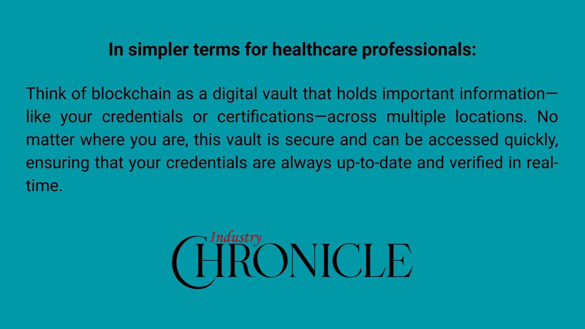 Blockchain and AI_ Transforming Healthcare Credentialing (1).pptx | Technology & Computing