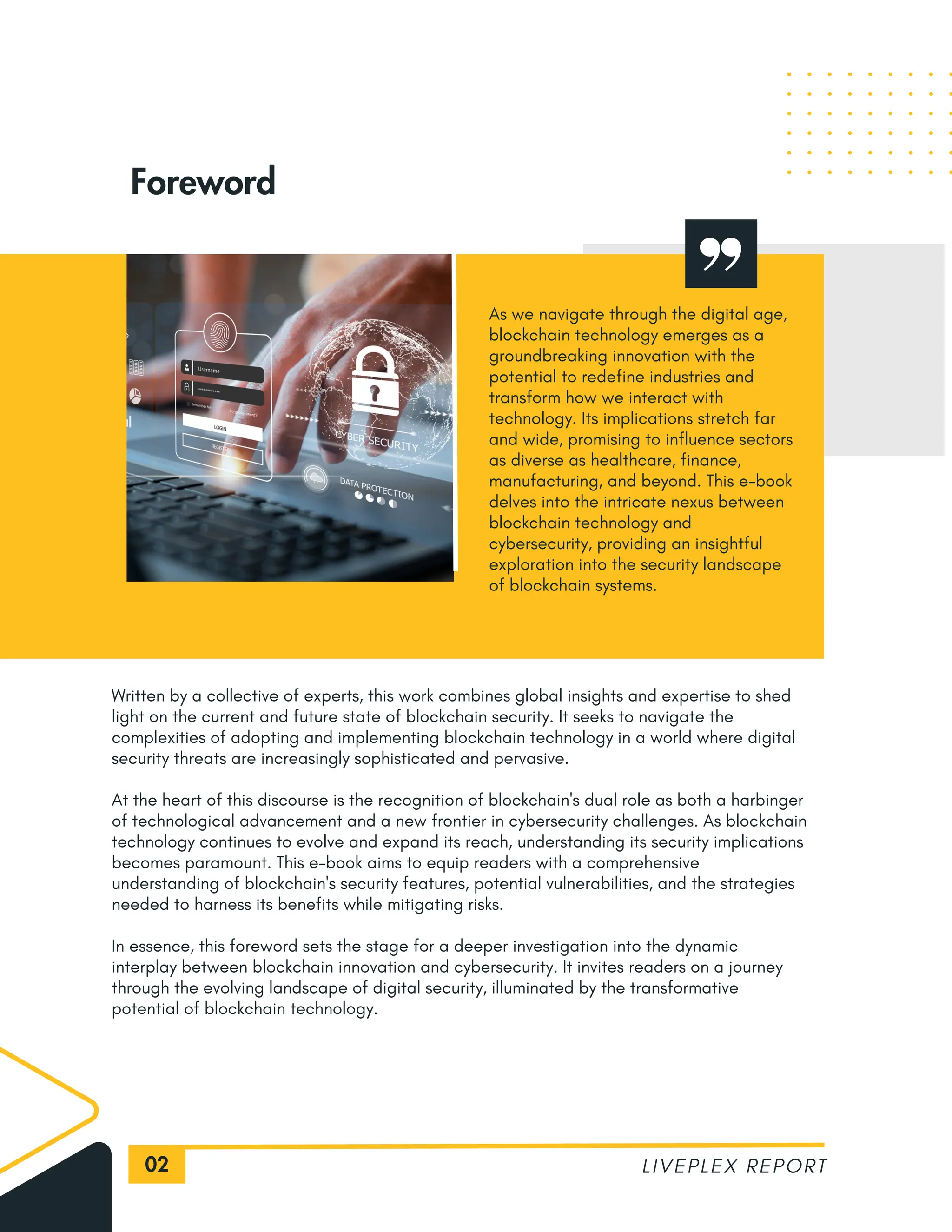 Blockchain and Cybersecurity-Liveplex Report.pdf