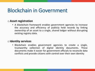 Block chain technology and its applications | PPTX