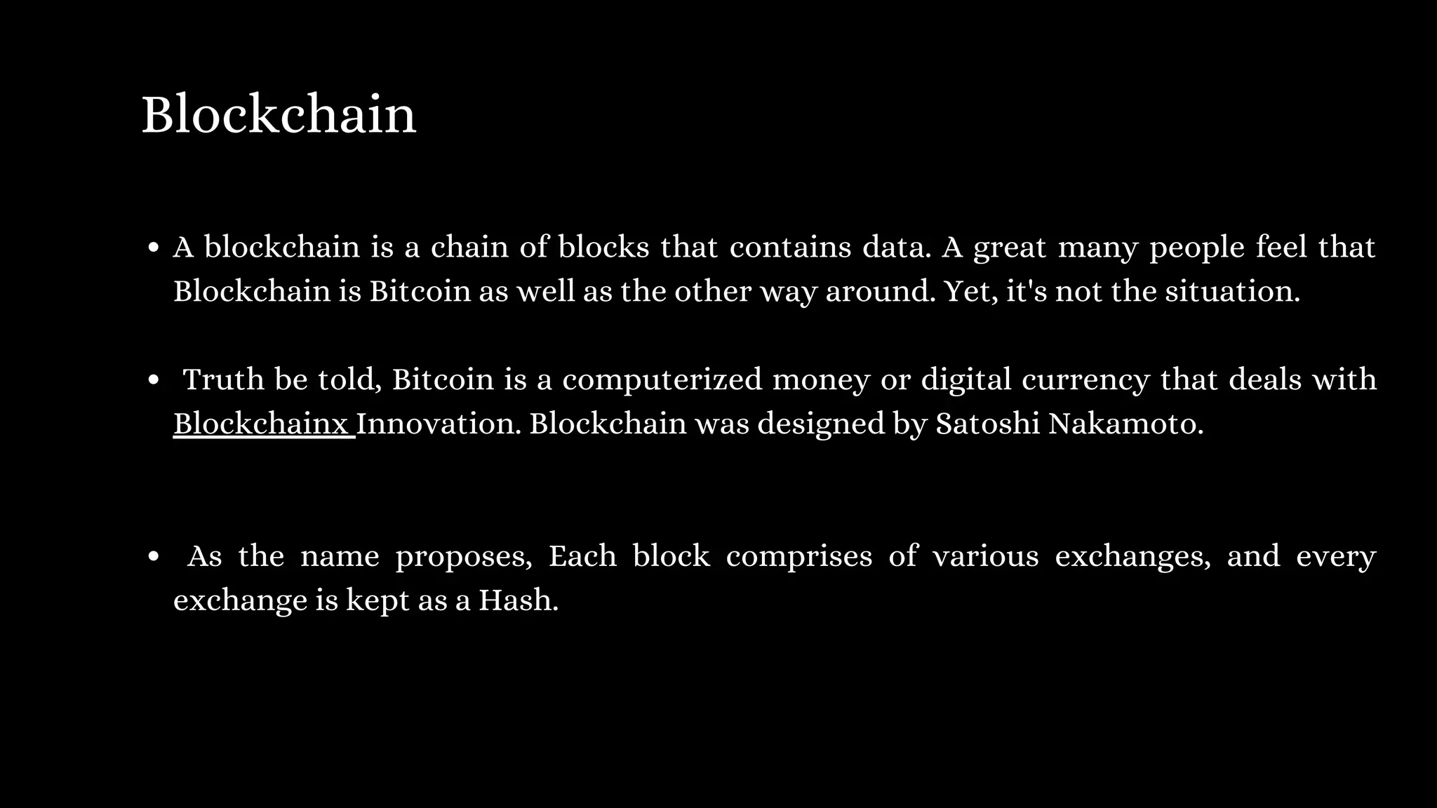 Blockchain and its Features (1).pdf