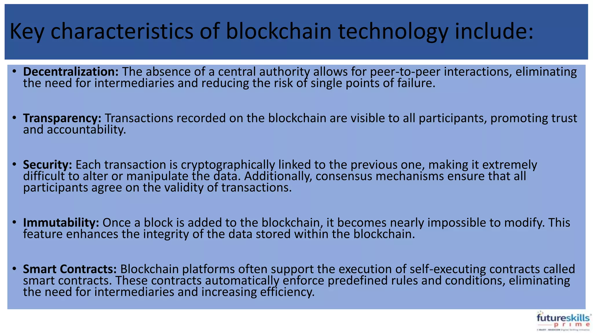 A Comprehensive Overview of Blockchain Technology and Its Various Types | PPT