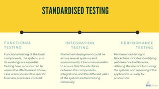Blockchain and Security Testing | PPT