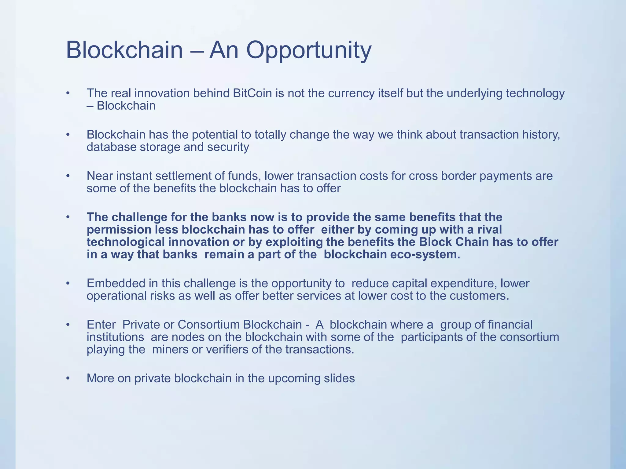 Understanding Blockchain | PPT