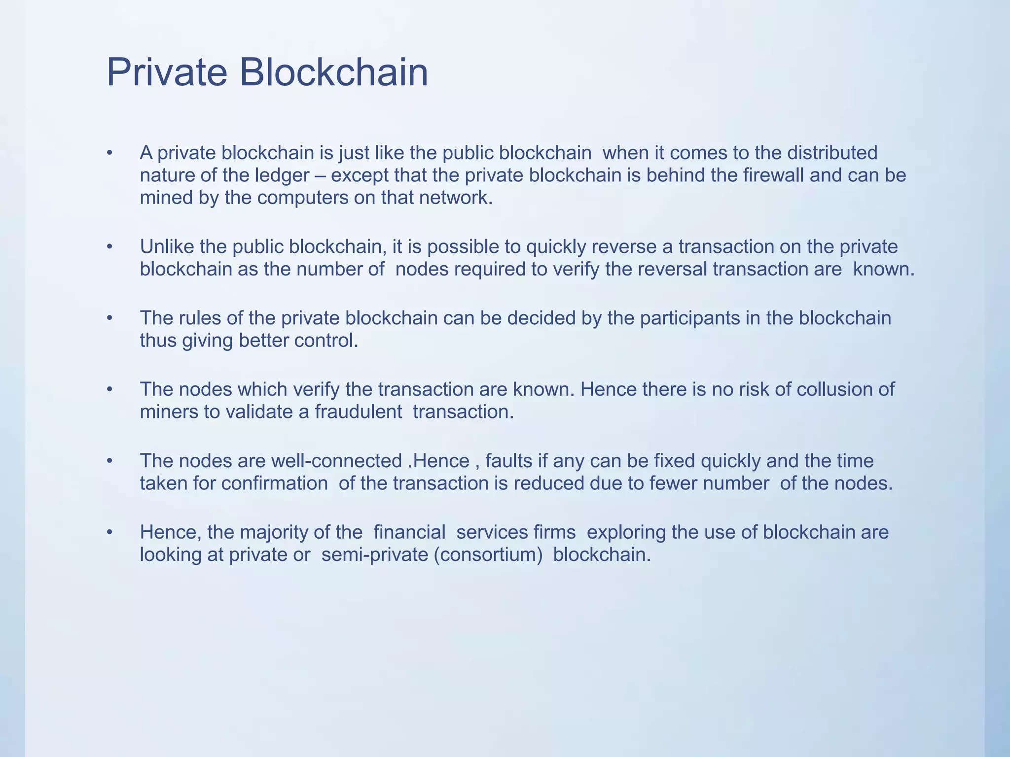 Understanding Blockchain | PPT