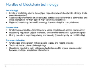 An Introduction to Blockchains | PPTX | Internet | Computing