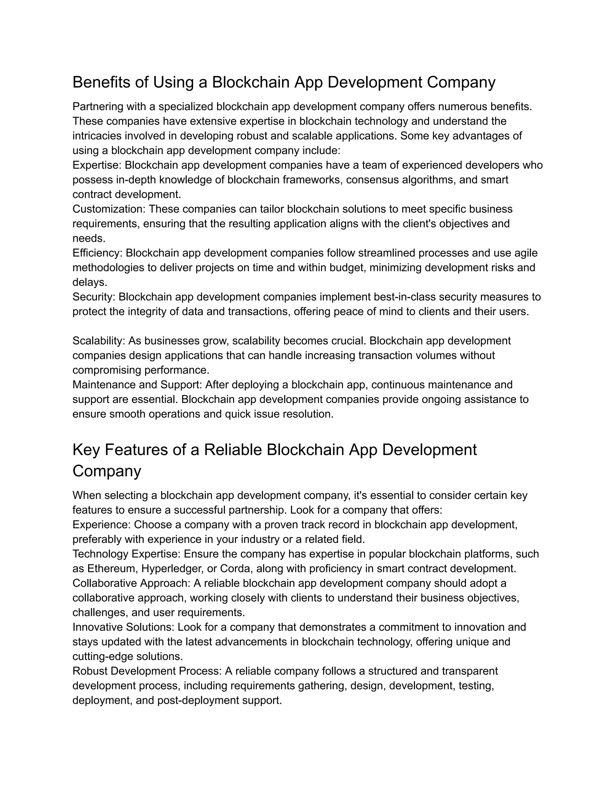 Blockchain App Development Company Pdf