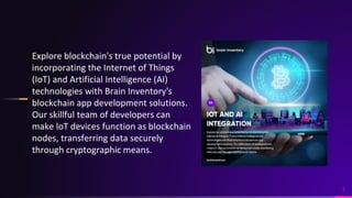 Solution For Blockchain Development Services.pptx