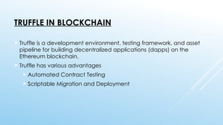 Block chain application is explained in detail | PPT