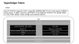 Block chain architecture and hyperledger fabric overview | PPT