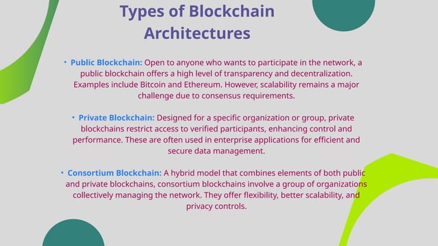 Blockchain Architecture Creating Secure And Scalable Solutionspptx Computer Networking