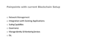 Build Blockchain Prototype using Azure Workbench and Manage data on ledger | PPT
