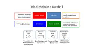 Build Blockchain Prototype using Azure Workbench and Manage data on ledger | PPT