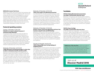 Enabling the Internet of Value with HPE's Enterprise Blockchain | PDF