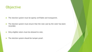 Blockchain Based voting system PPT.pptx