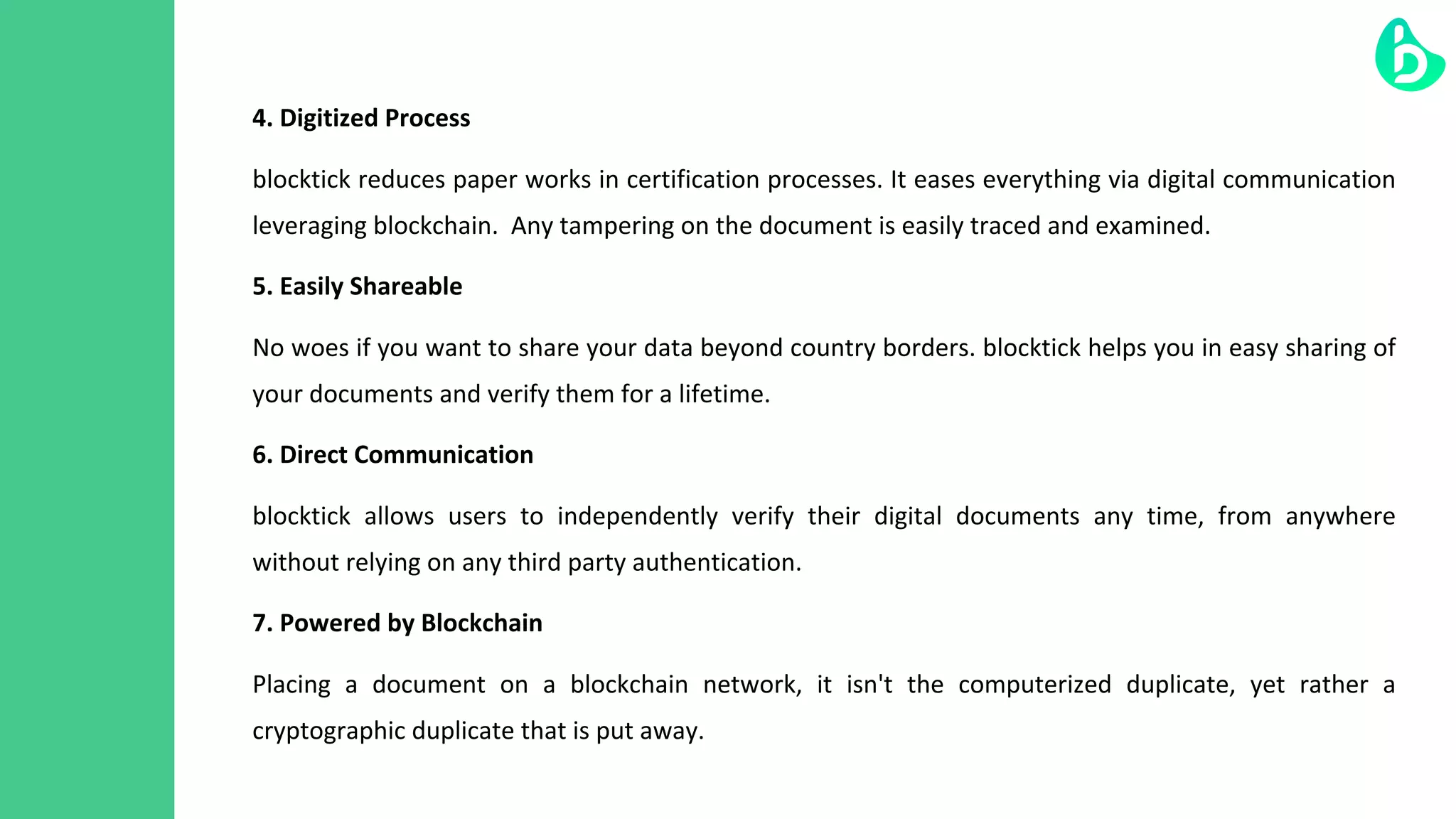 Blocktick - Blockchain Based Document Verification System | PPT Blocktick - Blockchain Based Document Verification System | PPT