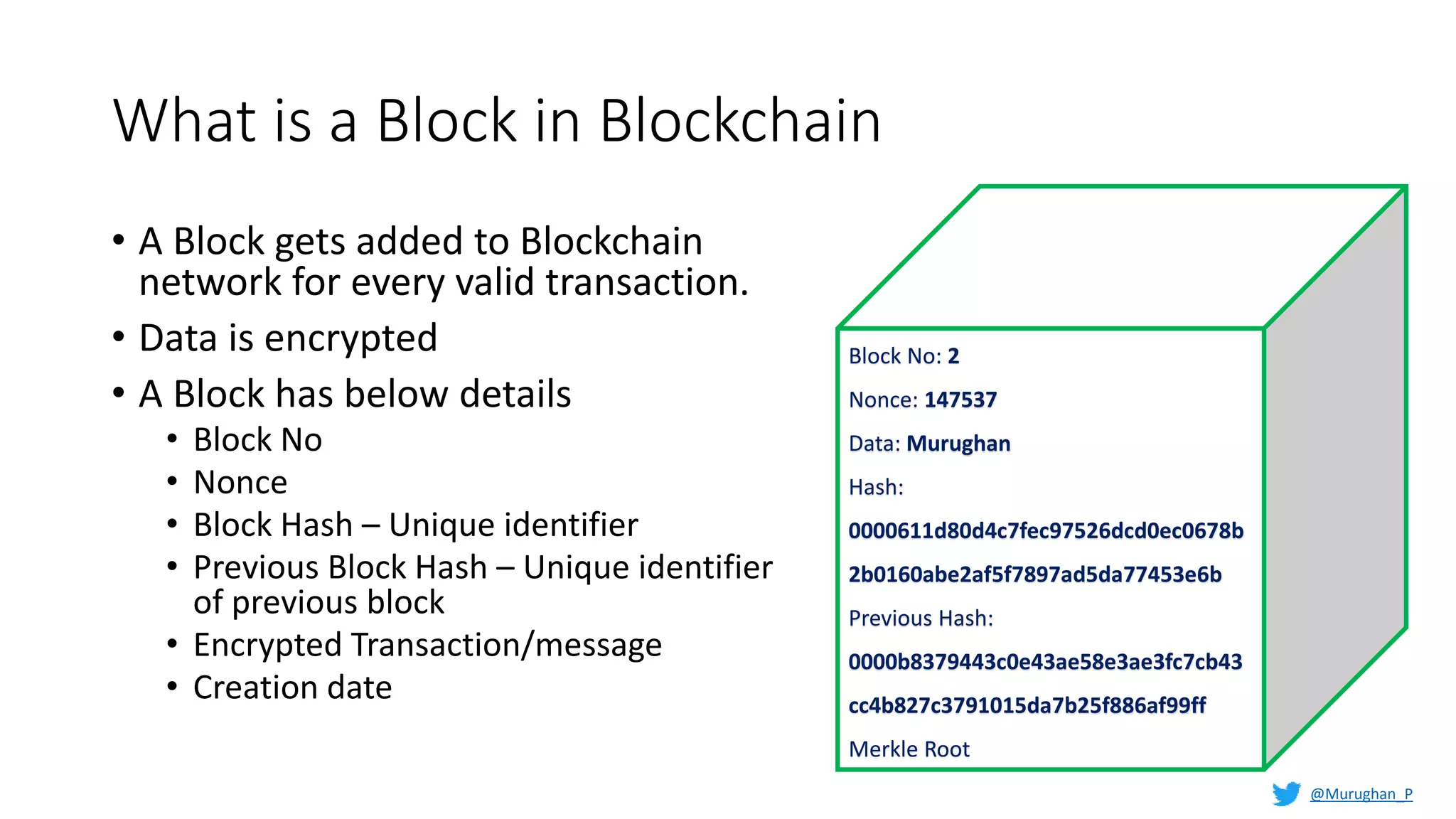 Blockchain concepts | PPTX | Databases | Computer Software and Applications