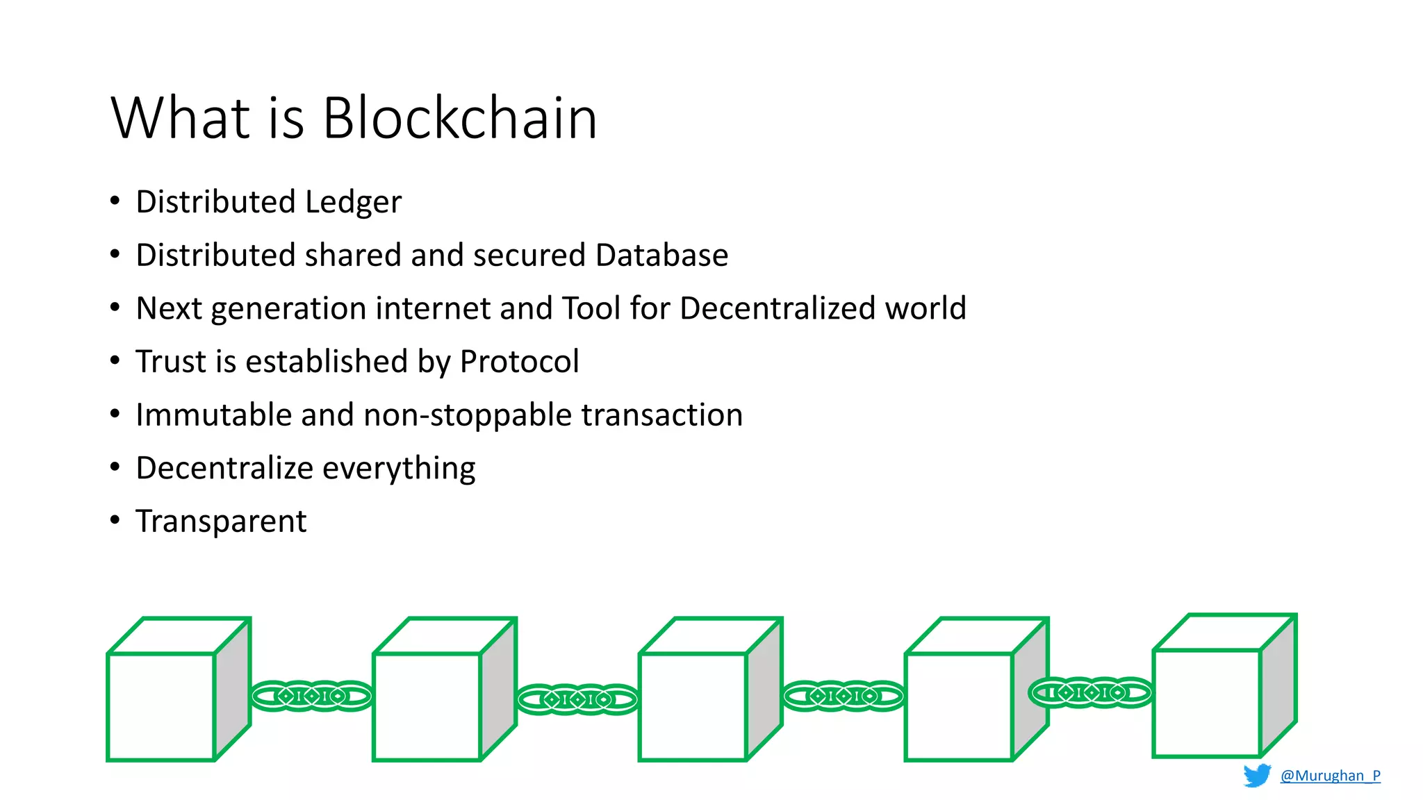 Blockchain concepts | PPTX | Databases | Computer Software and Applications