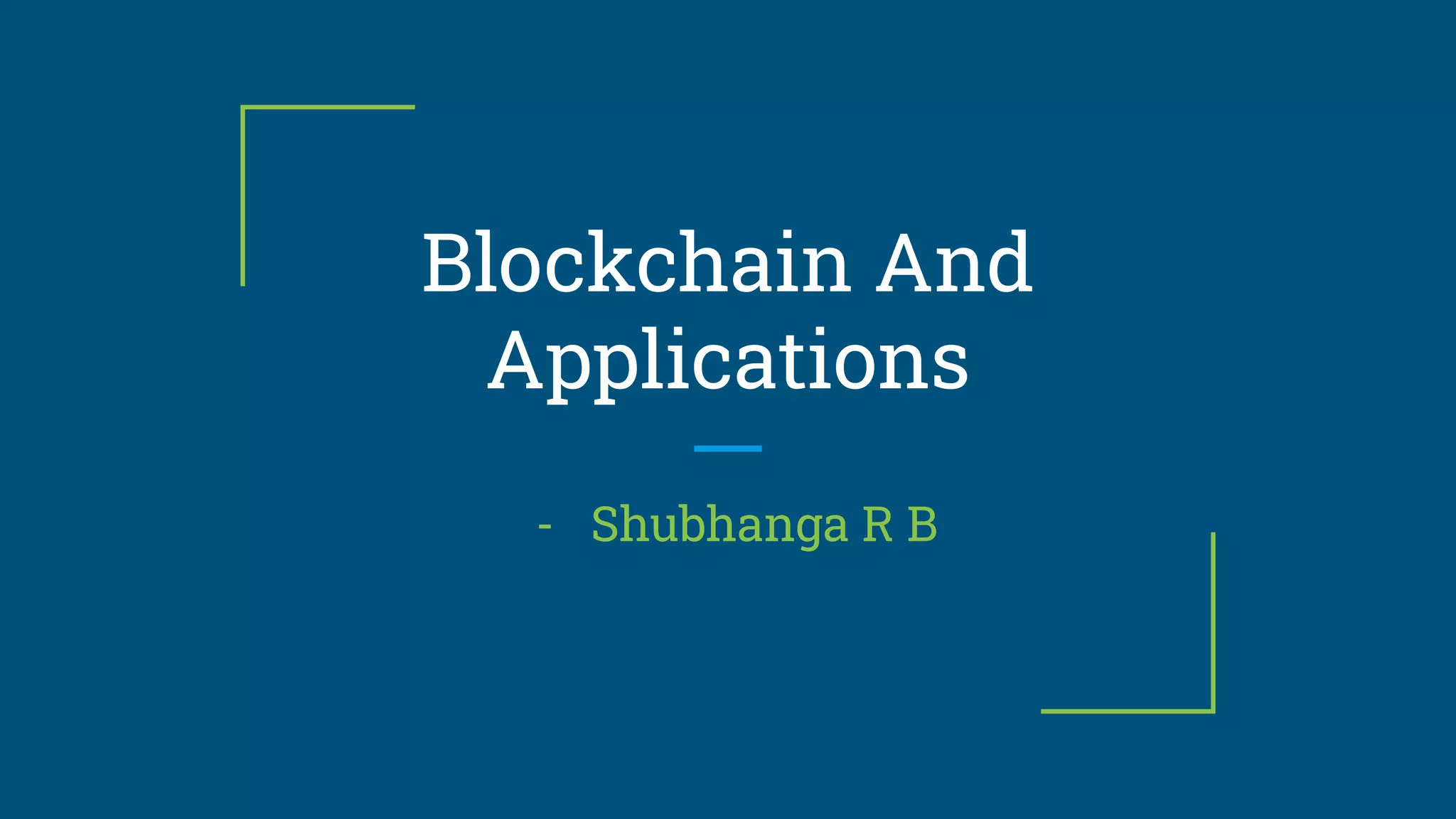BlockChain Basic Concepts | PDF