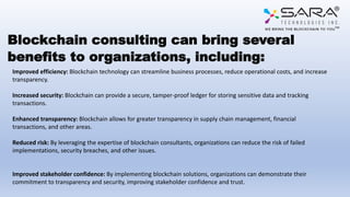 blockchain consulting | PPTX