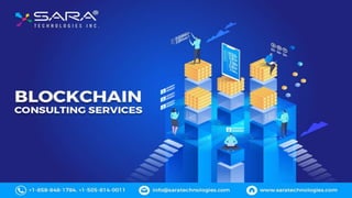 Blockchain consulting services | PPT