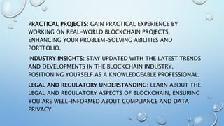 Blockchain Course at Jetking: Unlocking the Future of Technology | PPTX