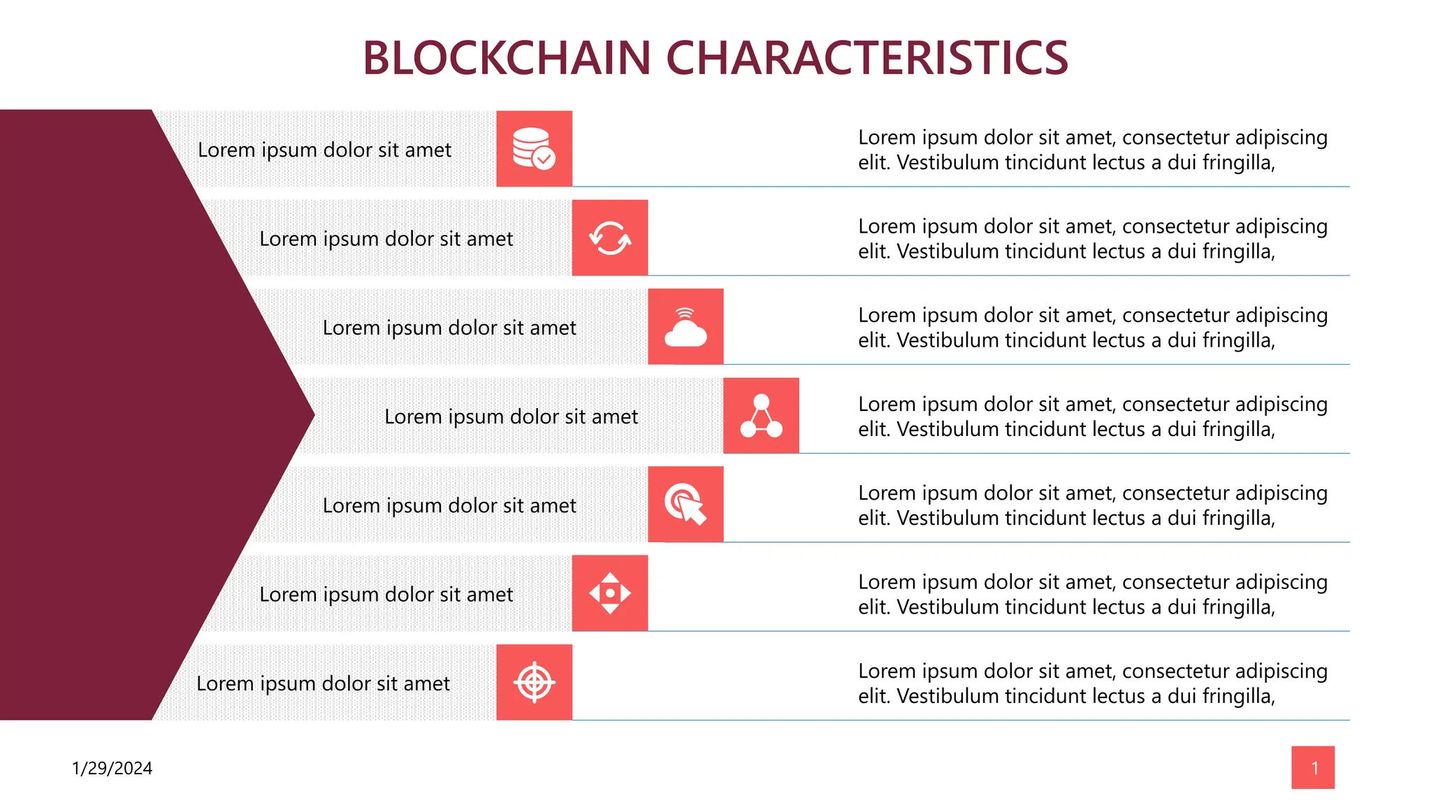 Blockchain Data Slides.pptx Consulting Templates | PPT