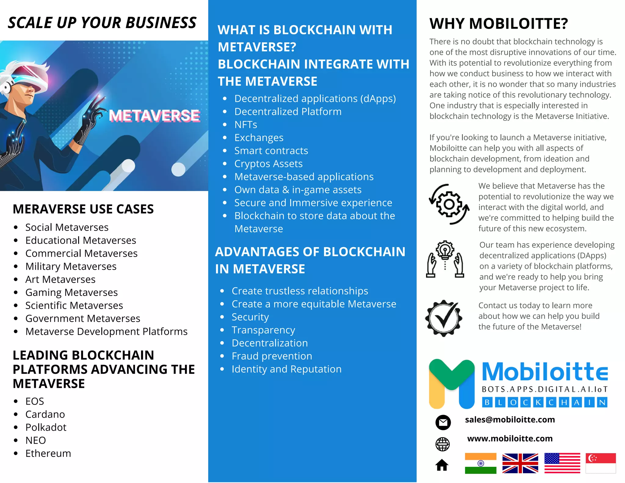Blockchain Development for Metaverse Initiative | PDF