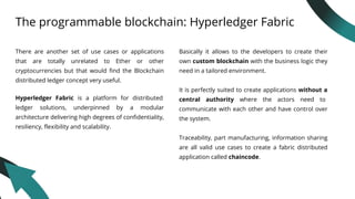 Blockchain development 101 | PPT