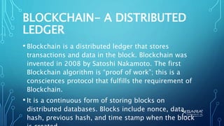 Blockchain development Services | PPT