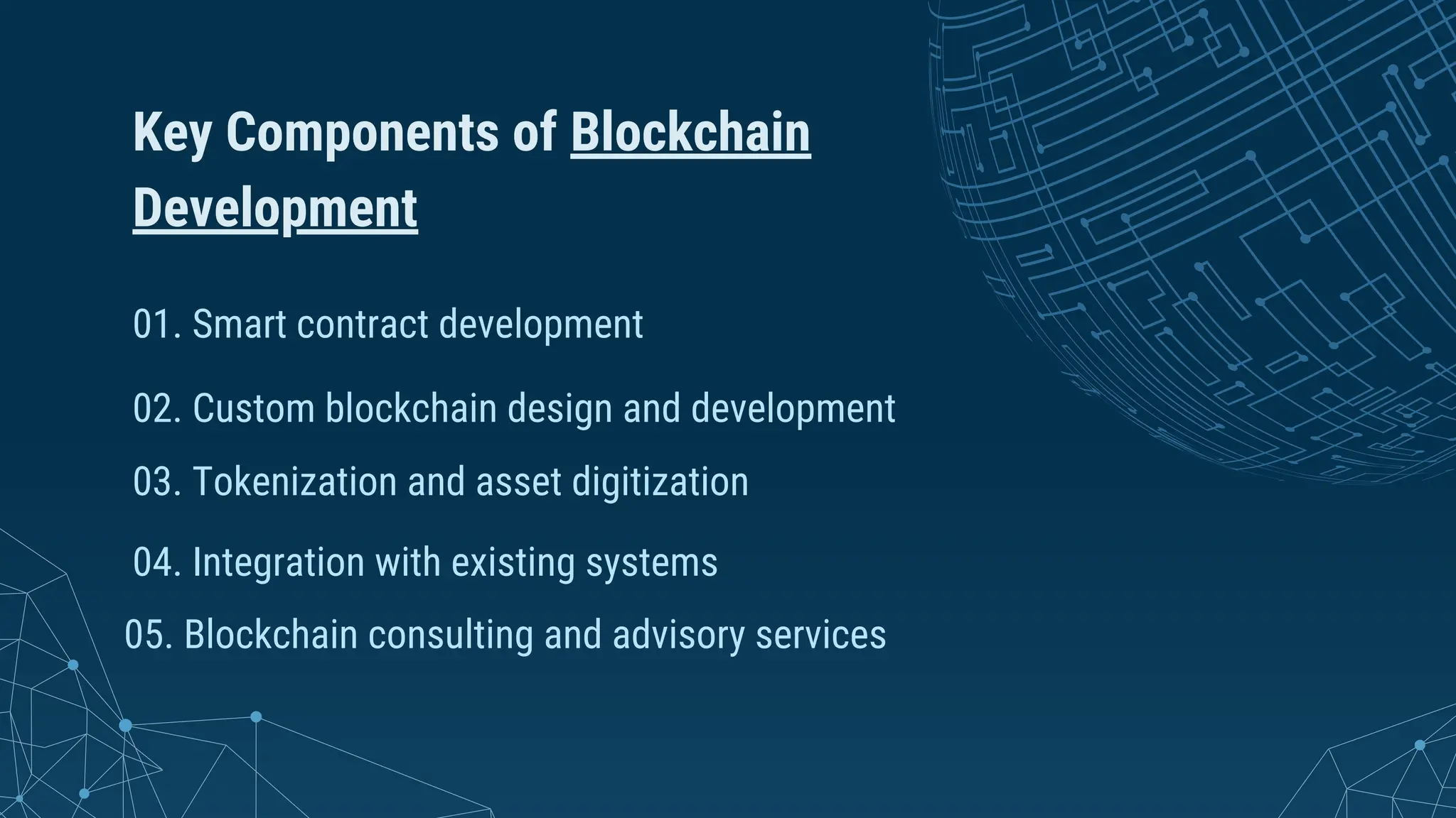 Blockchain development services company. | PDF