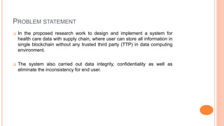 Blockchain E-Health Supplychain Presentation I.pptx