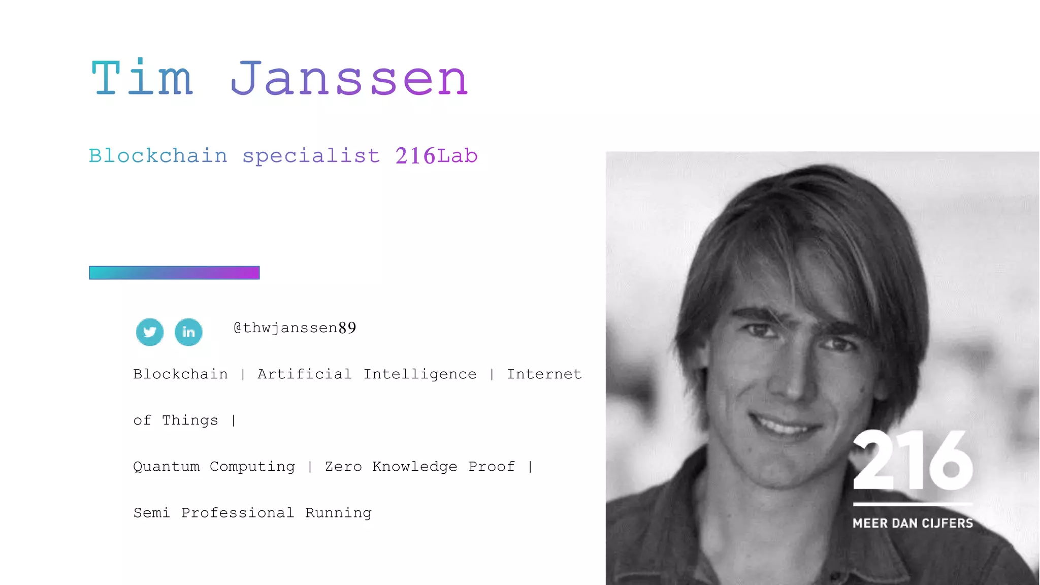 Tim Janssen | PPT