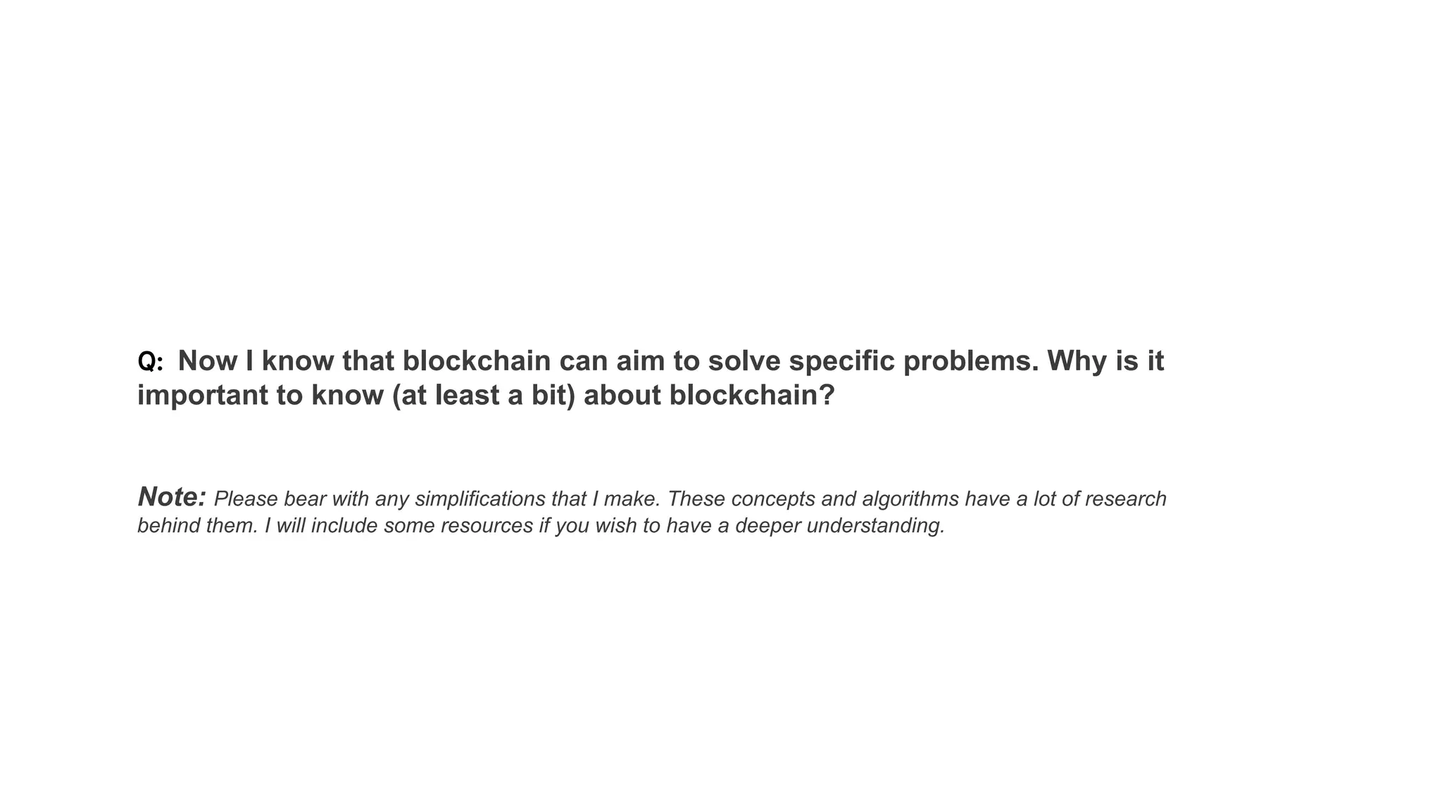 Algorand Presentation | PPT