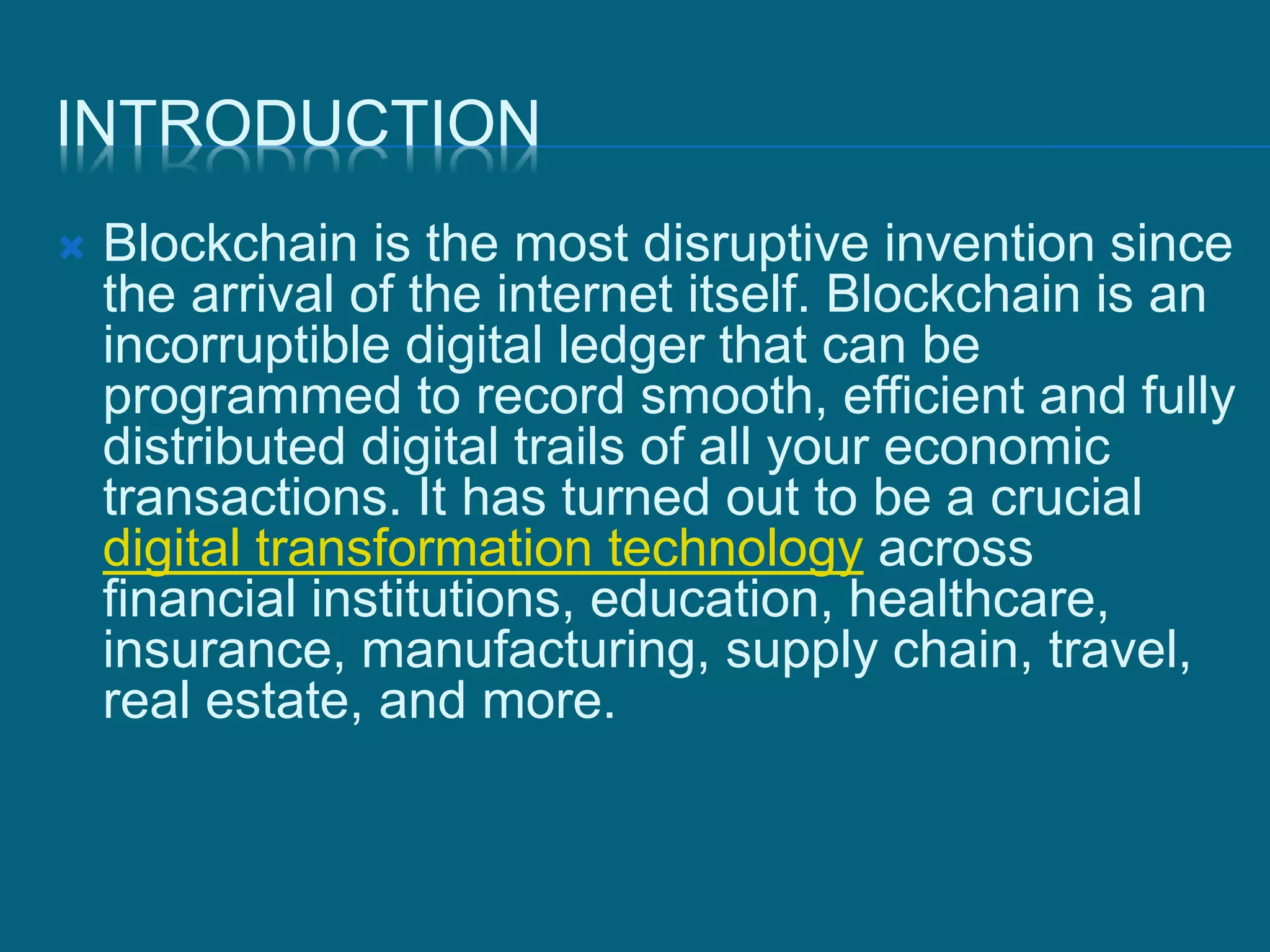 Blockchain Enhance Security, Reliability & Efficiency with ARSR.pptx