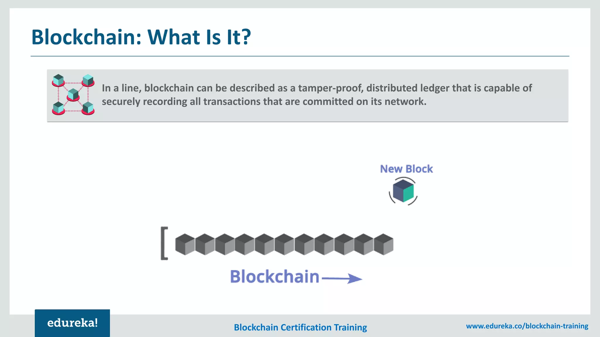 Blockchain Explained | Blockchain Simplified | Blockchain Technology | Blockchain Training ...