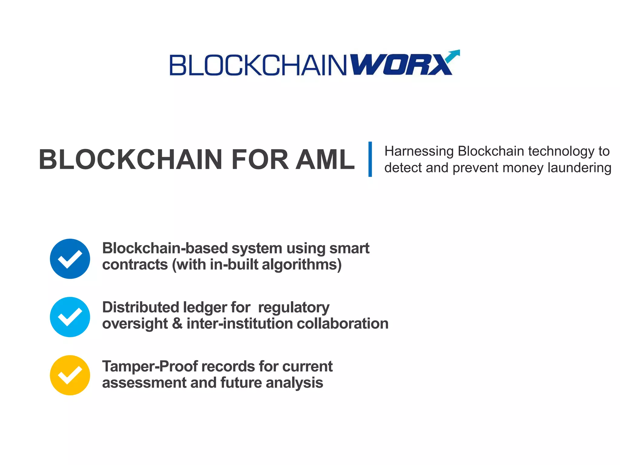 Blockchain for AML: A next-gen AML solution ready for today’s complex ...