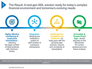 Blockchain for AML: A next-gen AML solution ready for today’s complex ...