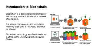 Blockchain Technology For Beginners made easy | PPT