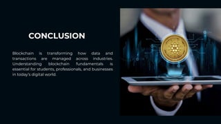 Blockchain for beginners types, uses and benefits | PDF