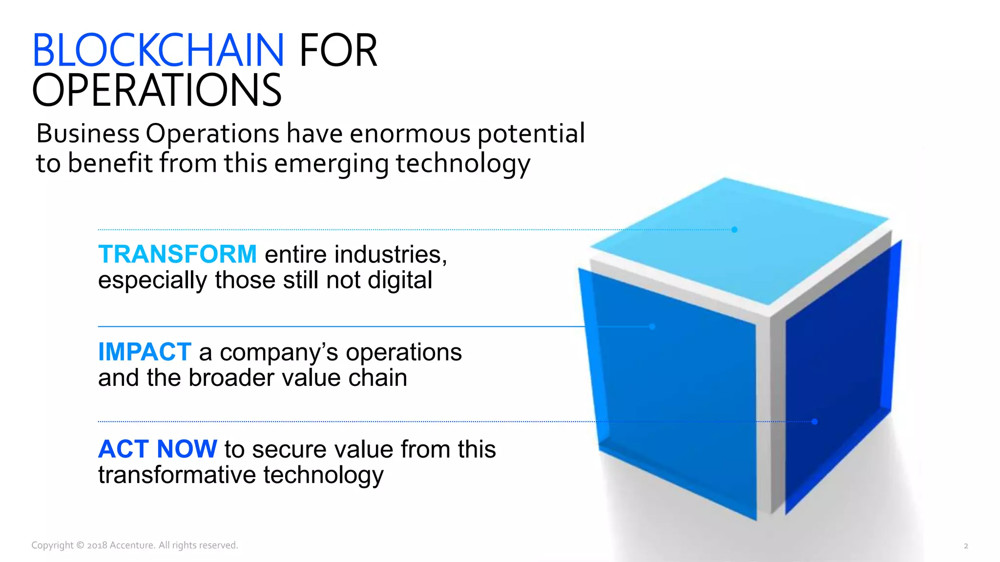 Blockchain for Business Operations | PPTX | Databases | Computer Software and Applications