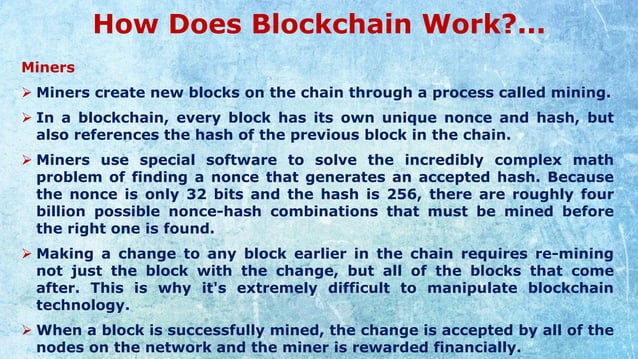 Blockchain Technology and Its Application in Libraries | PDF ...