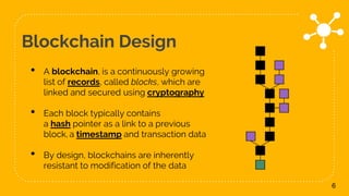 Blockchain and Bitcoin | PPT