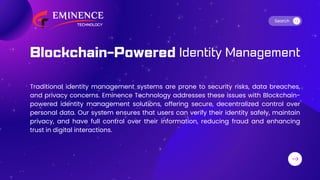 Revolutionizing Blockchain for Supply Chain Management | PPT