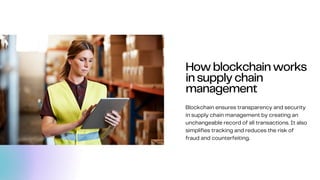 Blockchain for Supply Chain Management The Future of Transparency.pdf
