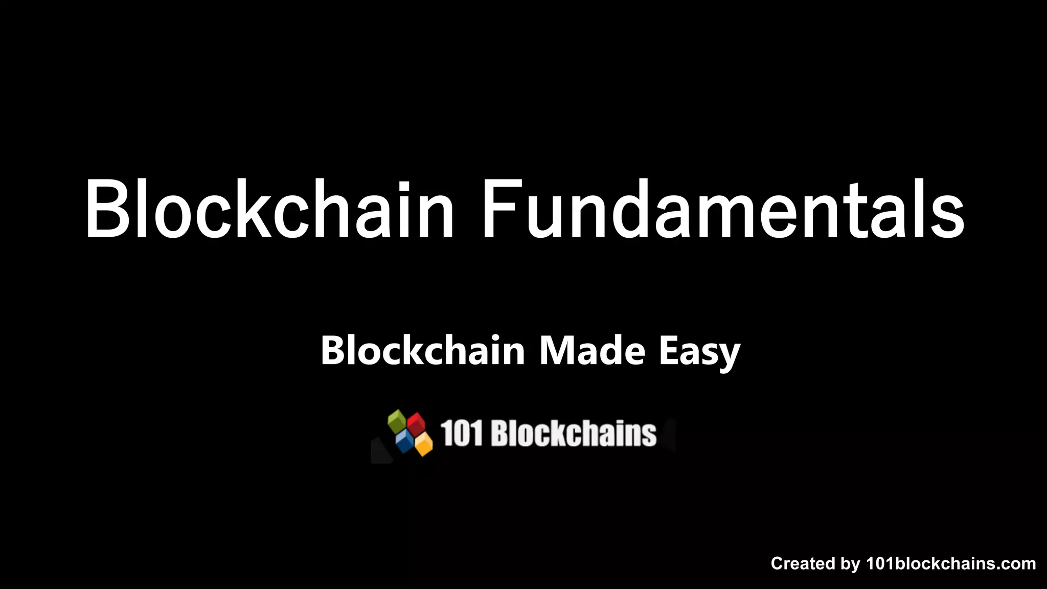 Blockchain Fundamentals - Top Rated for Beginners | PDF
