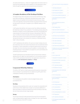 Blockchain game like zed run | PDF