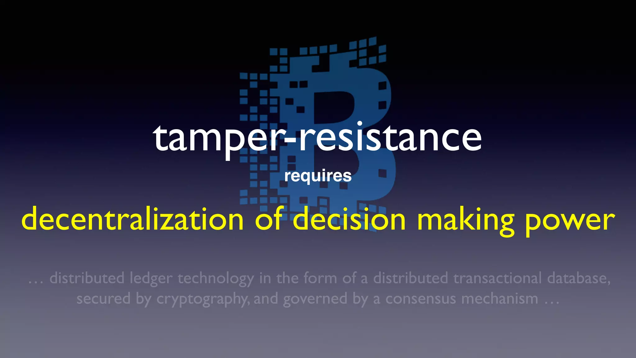 Understanding Blockchain Governance Decentralization An Agent Based Simulation Model Ppt