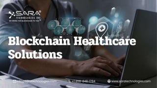the future of blockchain healthcare solutions | PPT