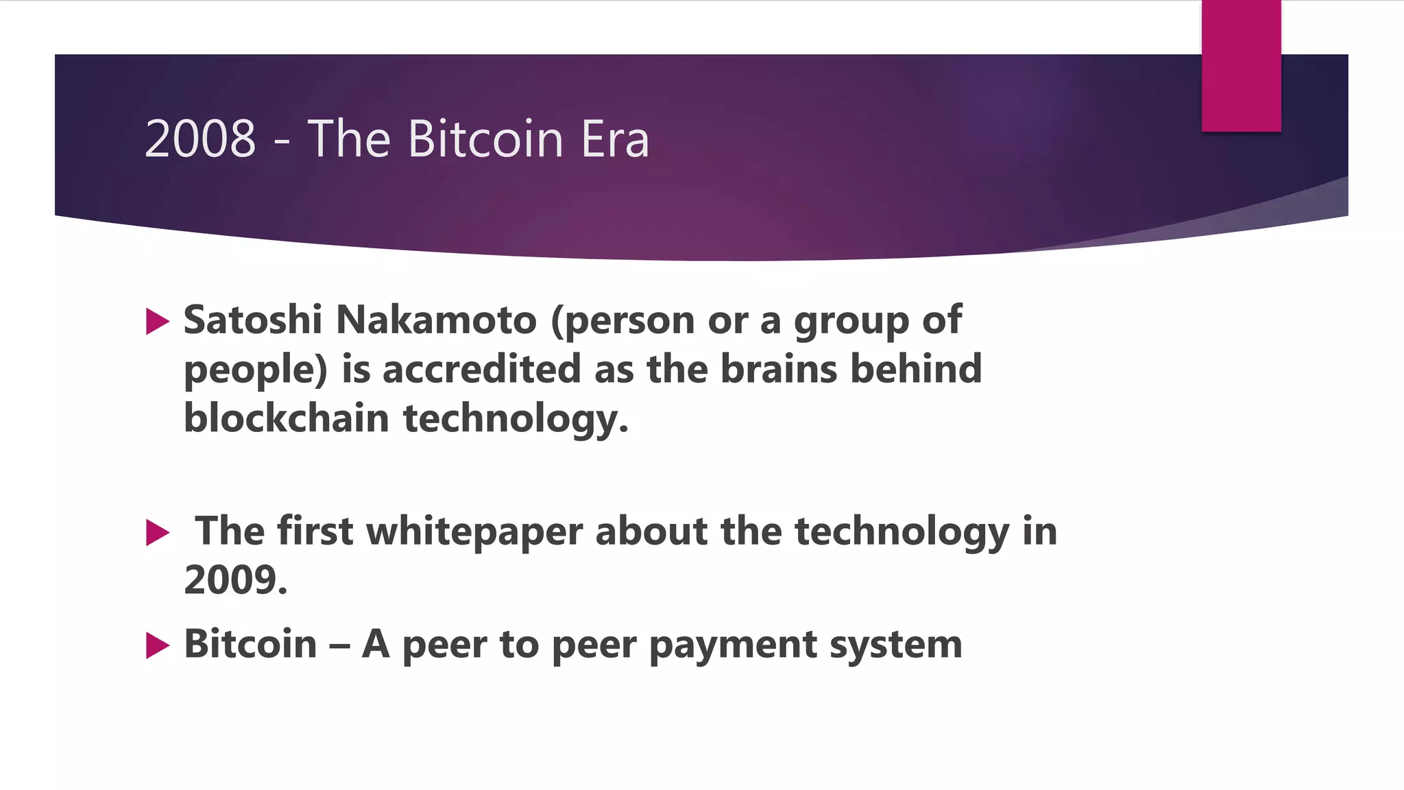 A Very Brief History Of Blockchain Technology | Blockchain History 2019 ...